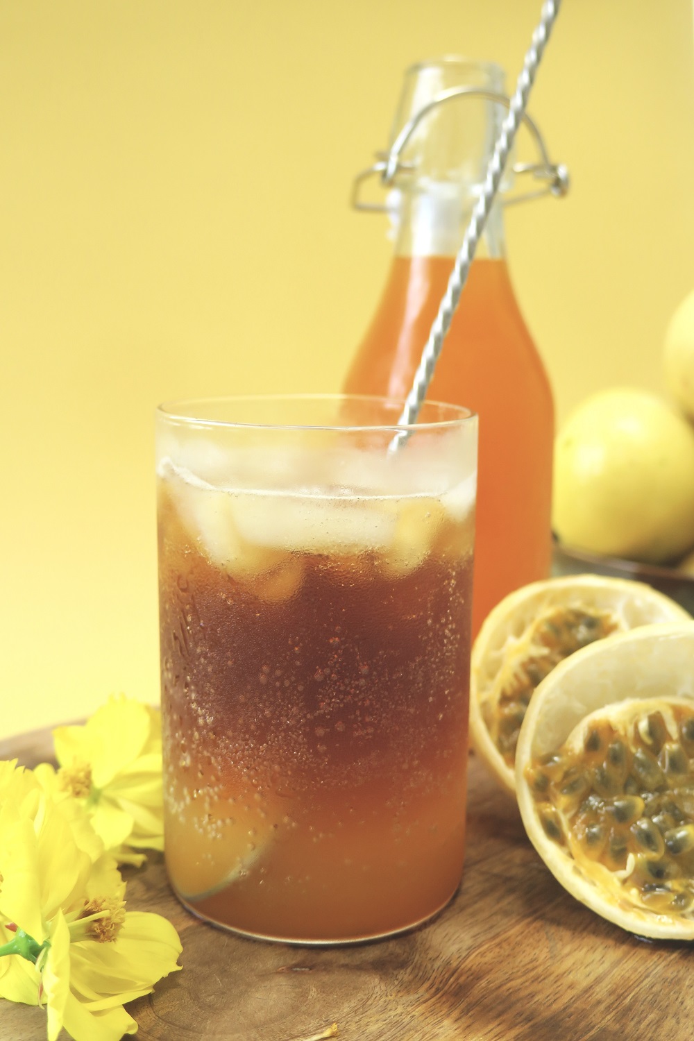 How to Make Passion Fruit Iced Espresso at Home